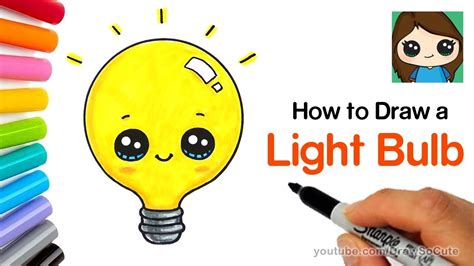How To Draw A Lightbulb Step By Step This Depends On How You Intend To Draw It