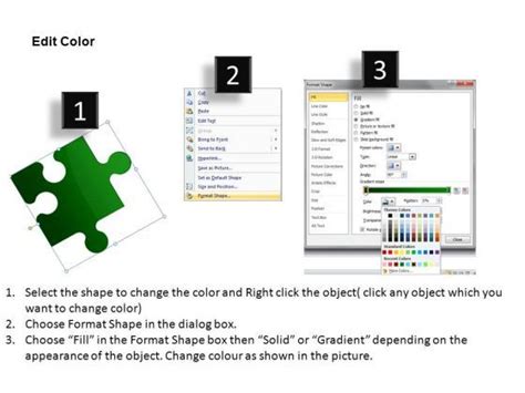 Connection Puzzle Pieces Fitting PowerPoint Slides And Ppt Diagram Templates