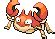 Krabby Sprites Gallery Pokémon Database