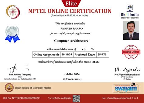 Nptel Computerarchitecture Assemblylanguage Iitmadras