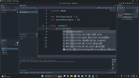 Godot 4 Beginner Tutorial Series 10 Variables In Gd Script Youtube