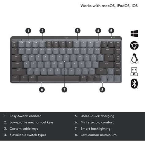 Jual Logitech Mx Mechanical Mini Wireless Bluetooth Keyboard Di Seller Golden Casuarina Official