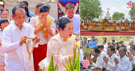 ឯកឧត្តម ស្វាយ សំអ៊ាង និងឯកឧត្តម ឈាង ឡាក់ និងពុទ្ធបរិស័ទជិត៣ម៉ឺននាក់