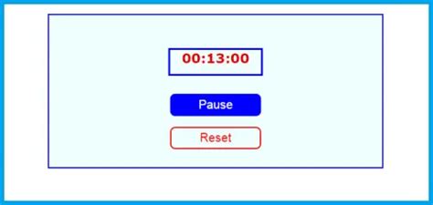 Timer Using Javascript Free Source Code And Tutorials