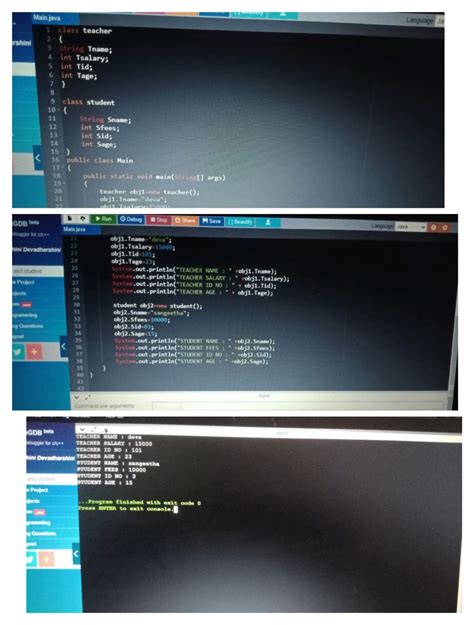 Devadharshini Devadharshini On Linkedin 4th Assessment In Java Programming With Class🤩