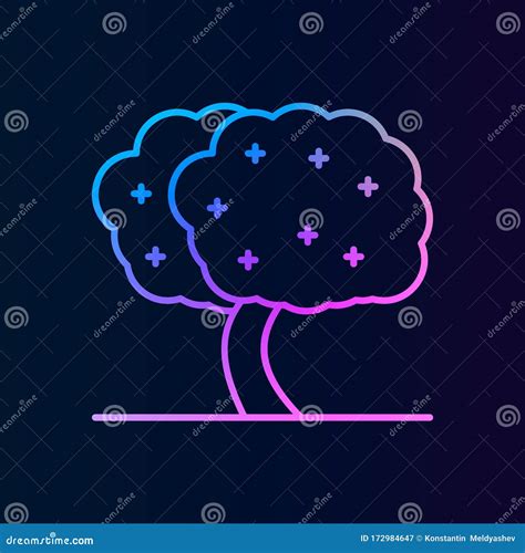 Tree Beech Nolan Icon Simple Thin Line Outline Vector Of Treeicons For Ui And Ux Website Or
