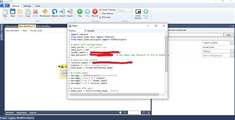 How To Use Argument In Invoke Code Python Openrpa Openiap