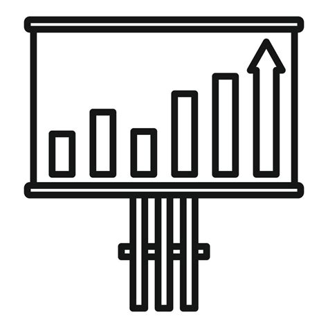 Success Banner Graph Icon Outline Style 14499065 Vector Art At Vecteezy