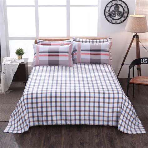 Svetanya 면 플랫 시트 탄성 밴드 없음 침대 매트리스 보호 커버 침대 시트 베개 커버 없음시트 Aliexpress