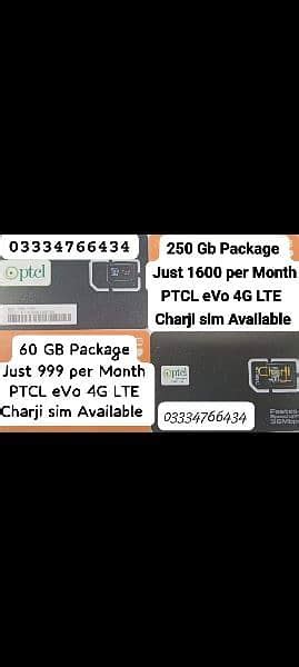 Ptcl EVo Charji LTE 4G Sim Available For Charji Devices Computers Accessories 1080947322