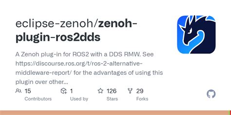github eclipse zenoh zenoh plugin ros2dds a zenoh plug in for ros2