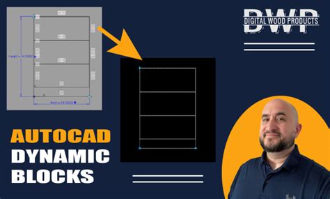 Create You An Autocad Dynamic Block By Digitalwoodpros Fiverr