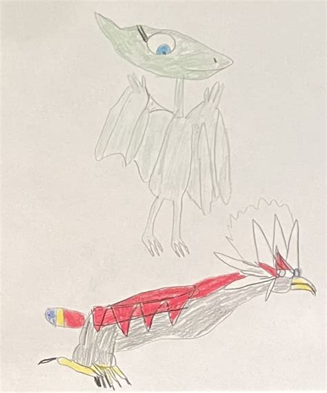 Tiny Pteranadon With Braviary By Skylanderguy2005 On Deviantart