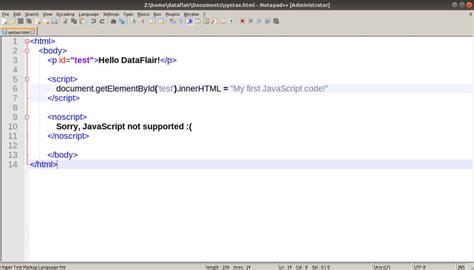 Javascript Syntax Where Javascript Code Takes Birth Dataflair