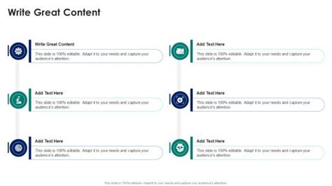 Great Content Write PowerPoint Presentation And Slides SlideTeam