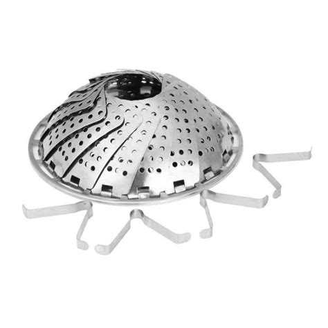 Cuiseur vapeur Panier à vaisselle extensible maille pliante en acier
