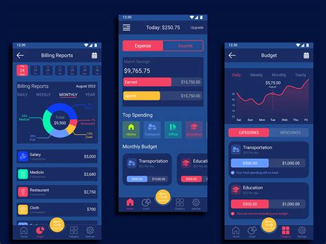 Expense Tracker App Ui Design On Behance