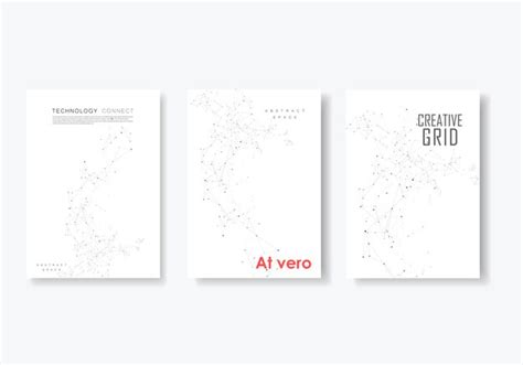 Premium Vector Abstract Composition Presentation Commercial Brochure Template Brochure