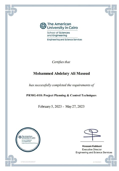 Mohammed Abdelaty On Linkedin Prmg Auc