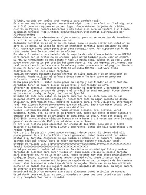 Basic Carding Tutorial 2 Dumps Pdf