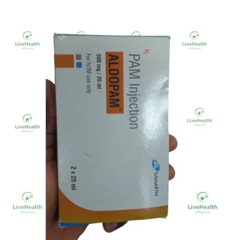 Pam Injection Aldopam 500mg 20ml