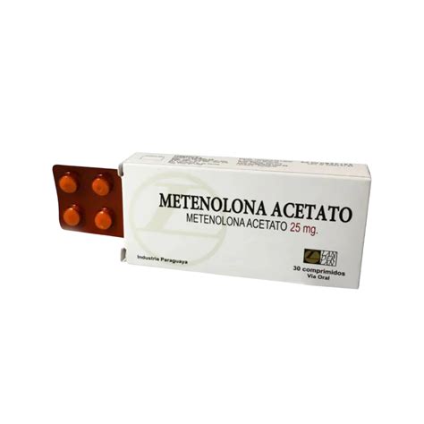 Metenolona Acetato Landerlan Primobolan Oral 25mg 30tabs Calidad