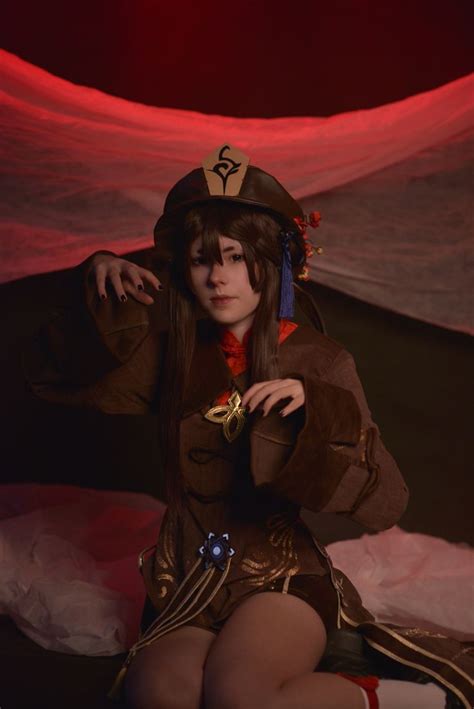 Stunning Genshin Impact Hu Tao Cosplay
