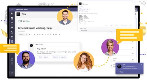 Get Microsoft Teams Ticketing System Tikit Ai