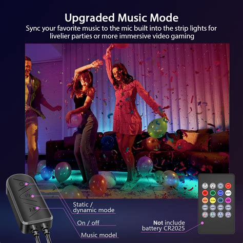 Led Strip Lights Smart Led Strip For Bedroom Color Grandado