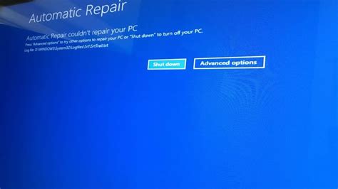 Fix Automatic Repair Loop In Windows 10