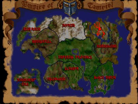 Elder Scrolls Map