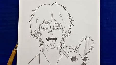 Denji Chainsaw Form Drawing At Ellie Septimus Blog