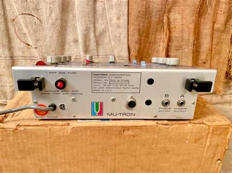 1970 Mu Tron Bi Phase Dual Phasor Effects Southside Guitars