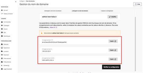 Connecter Un Nom De Domaine à Prestashop Hosted Prestashop
