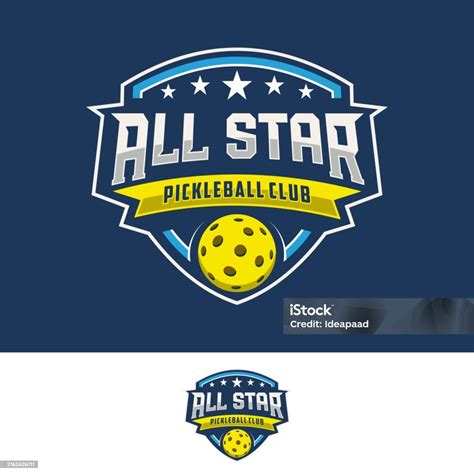 피클볼 배지 엠블럼 피클볼 클럽에 대한 엠블럼 세트 컬렉션 벡터 일러스트 레이 션 Championship에 대한 스톡 벡터 아트 및 기타 이미지 Championship