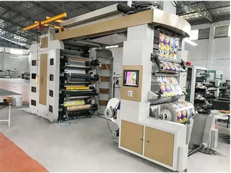 High Speed Stack Type Color Flexographic Flexo Printing Press Plastic Flexo Printing Machine