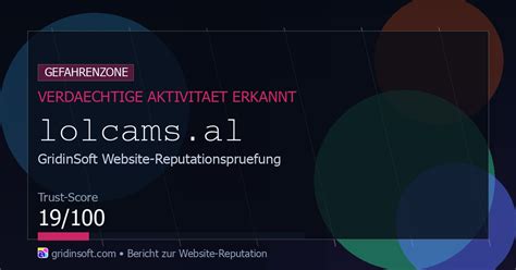 Lolcams Al Blacklist Warnung Vertrauen 27 100