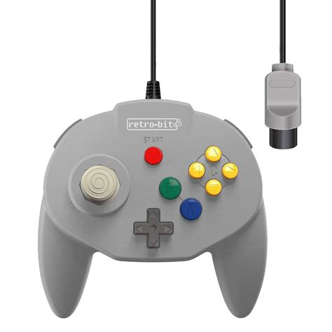 Retro Bit Tribute 64 Wired N64 Controller For Nintendo 64