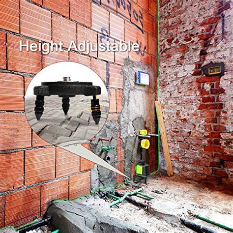 Huepar Laser Level Adapter 360 Degree Rotating Base For Line Laser Level Tripod Connector With