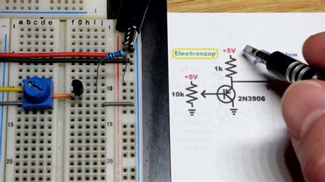 Pnp Bjt Emitter Follower Or Common Collector Circuit 2n3906 Learning