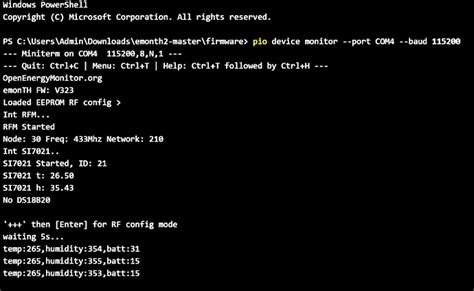 Serial Monitor Gibberish Hardware Openenergymonitor Community
