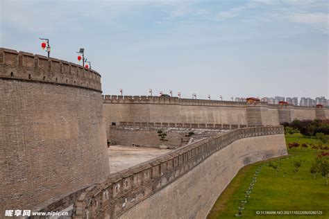 石家庄正定城墙摄影图 国内旅游 旅游摄影 摄影图库 昵图网