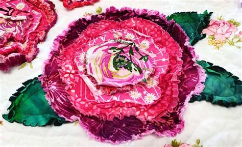 How To Make A Vintage French Rose Quilt Pillow Inspired Quilting By