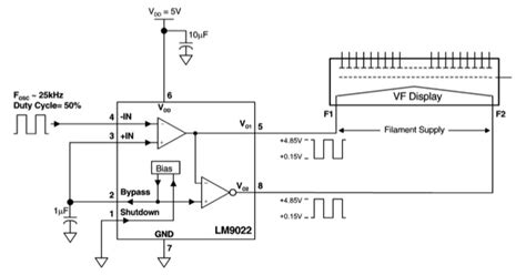 Vfd Display Circuit