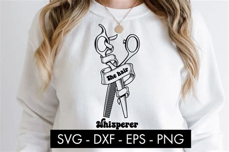 The Hair Whisperer Svg Cut File Png By Freeling Design House