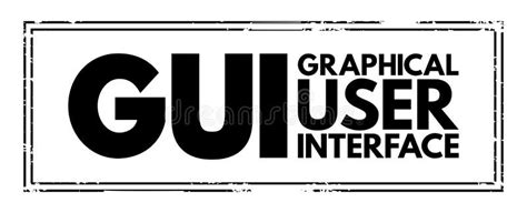 Gui Graphical User Interface Is An Interface Through Which A User Interacts With Electronic