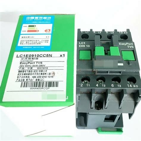 1pc New Snd Lc1e09 Ac Contactor Lc1e0910cc5n Ac36v Free Shippinglj Ebay
