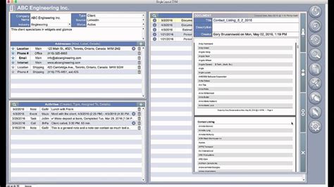 Unique Filemaker Crm Prototype Youtube