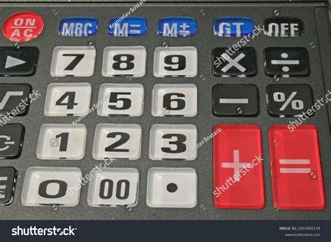 Calculator Cost Calculation On White Stock Photo 2207492139 Shutterstock