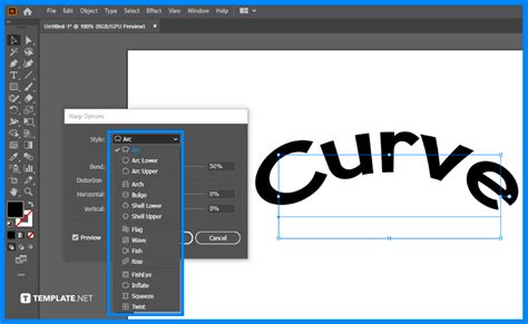How Do I Curve Text In Adobe Illustrator Free Word Template